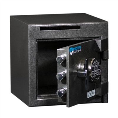 Protex Small Deposit Safe with Front Envelope Drop Slot - B-1414SE ...